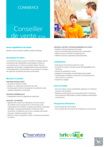 Fiches métiers - FMB